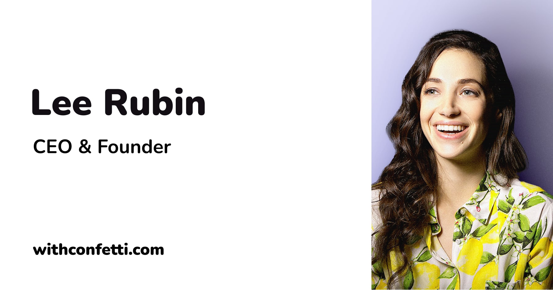 Lee Rubin | Confetti